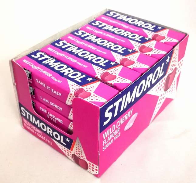 Stimorol Wild Cherry, Kaugummi, Chewing Gum, 25 Pä - Süssigkeiten ...